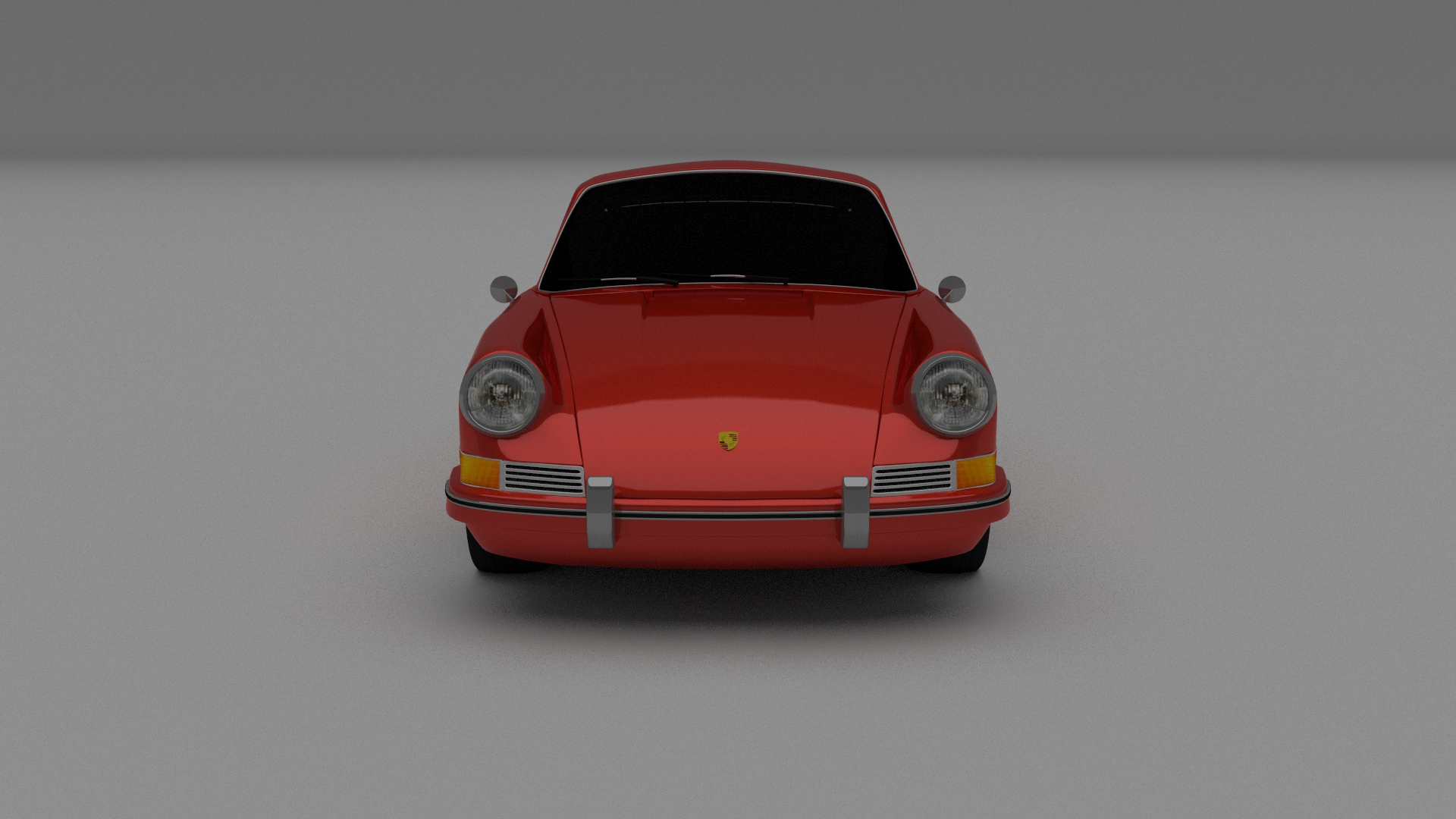 3d 1964 Porsche 911 Hdri