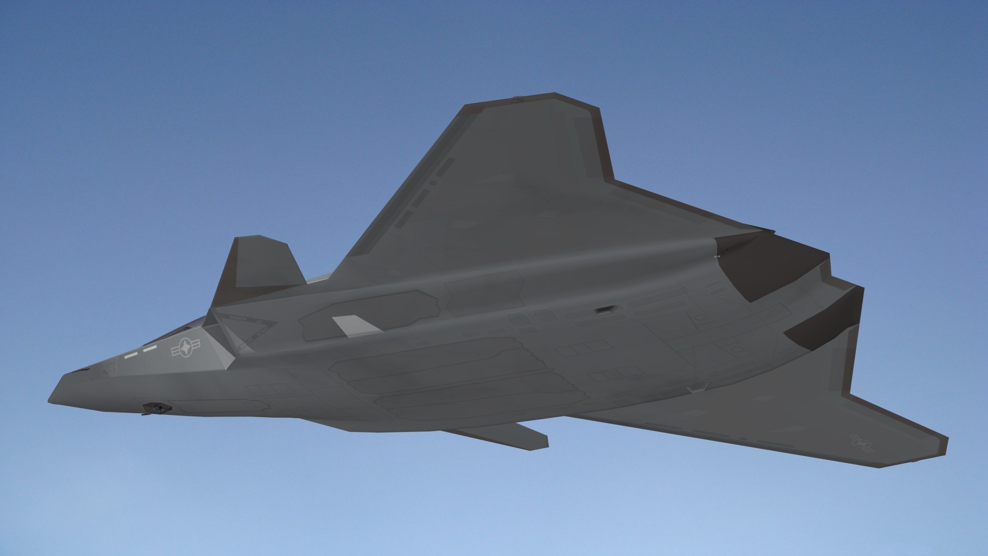 3D Boeing FAXX Model - TurboSquid 2118498