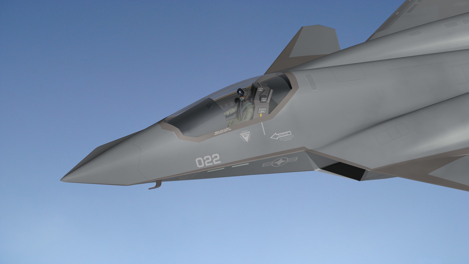 3D Boeing FAXX Model - TurboSquid 2118498