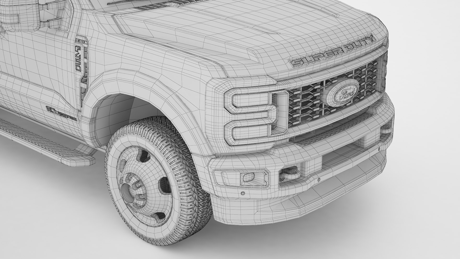 3D Model Ford Super Duty F450 2023 01 - TurboSquid 2298160