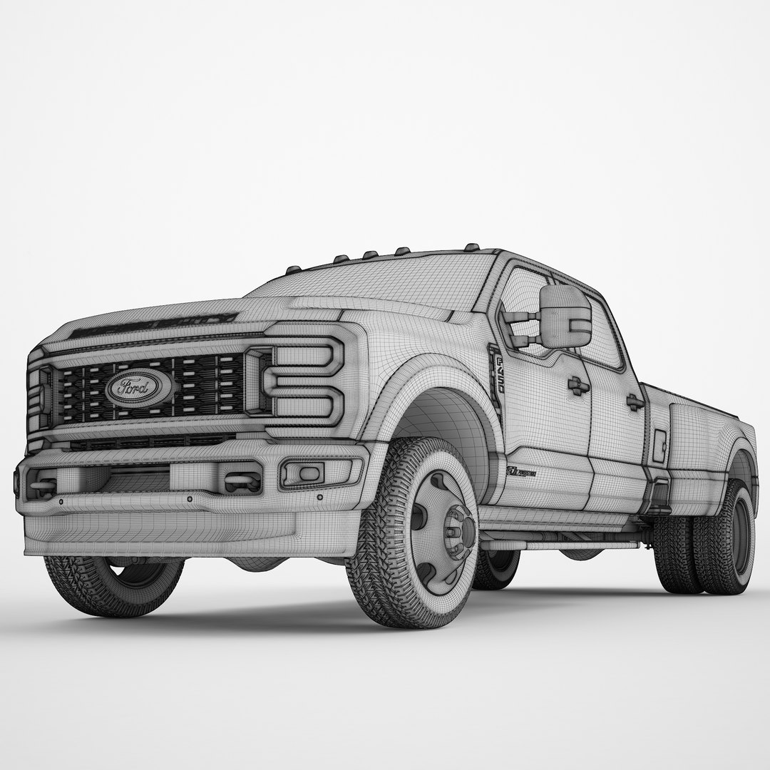 3D Model Ford Super Duty F450 2023 01 - TurboSquid 2298160