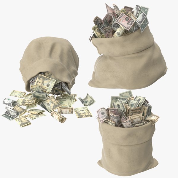 money bag 3d model