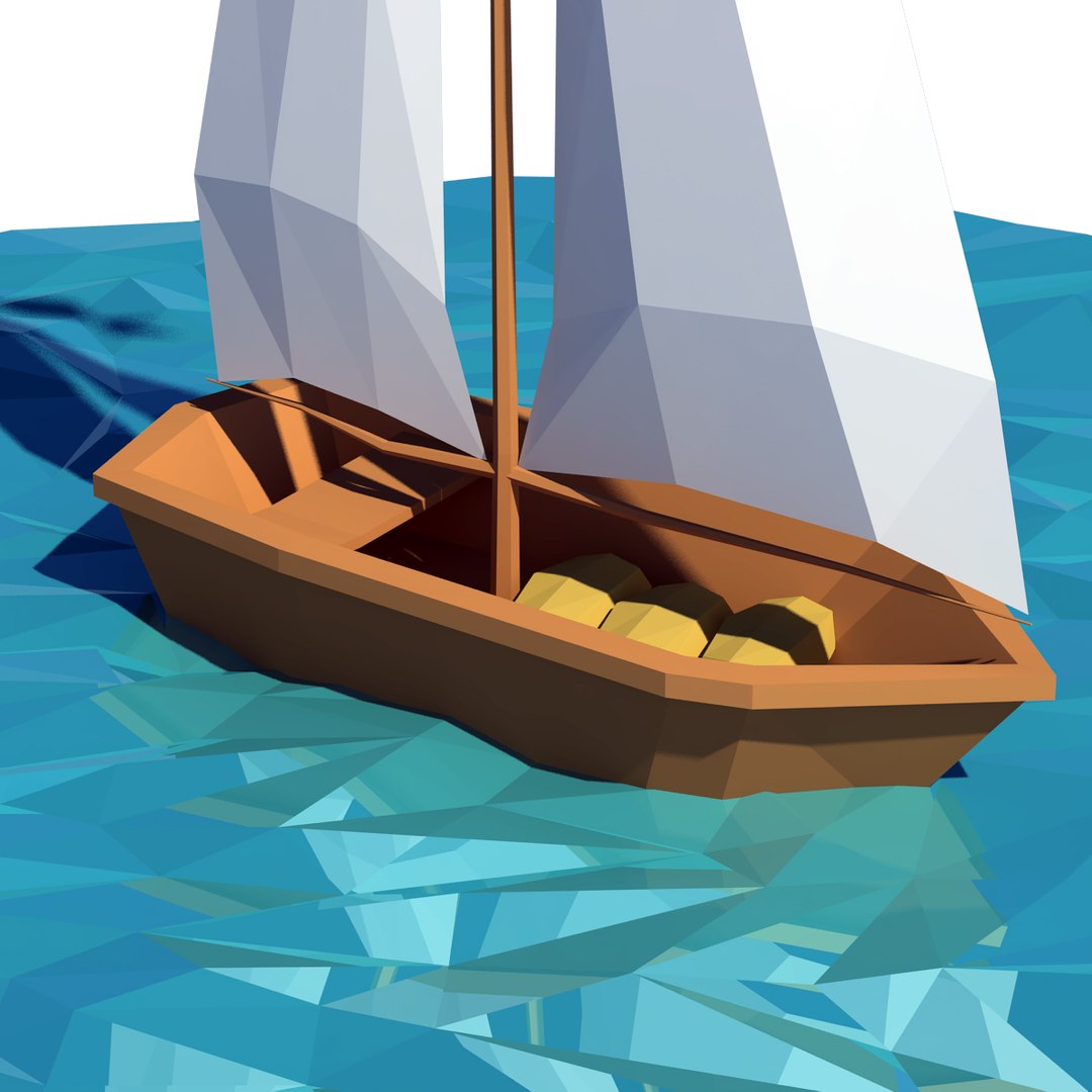 3d Boat Cartoon