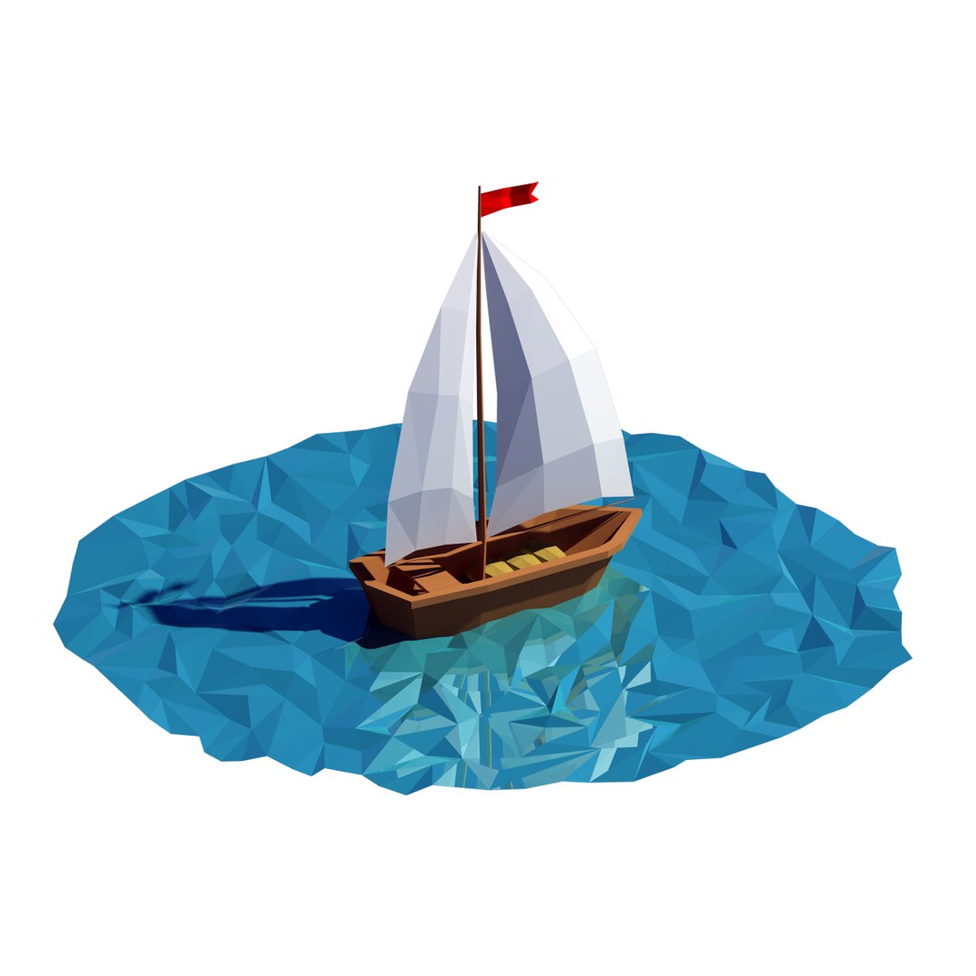 3d Boat Cartoon