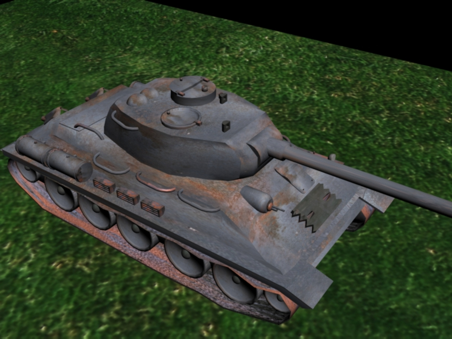 free max model t-34 tank
