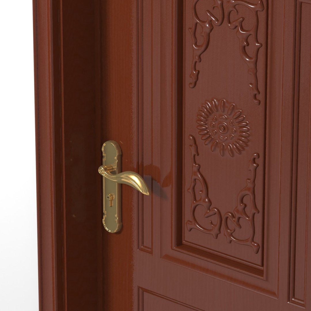 3d Interior Door Model