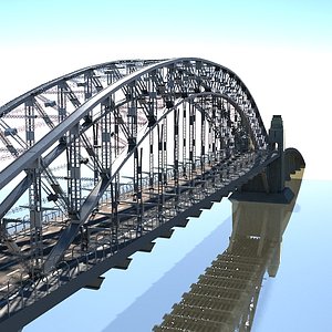 3D Sydney Harbour Bridge Models - Browse & Download Formats - TurboSquid