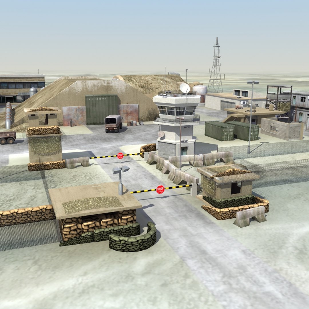 3ds Max Weapons Wmd Storage Site