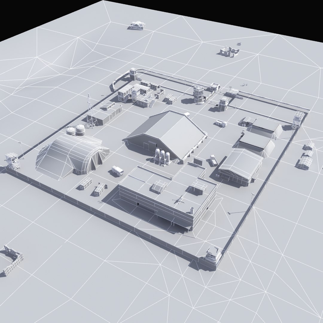 3ds Max Weapons Wmd Storage Site