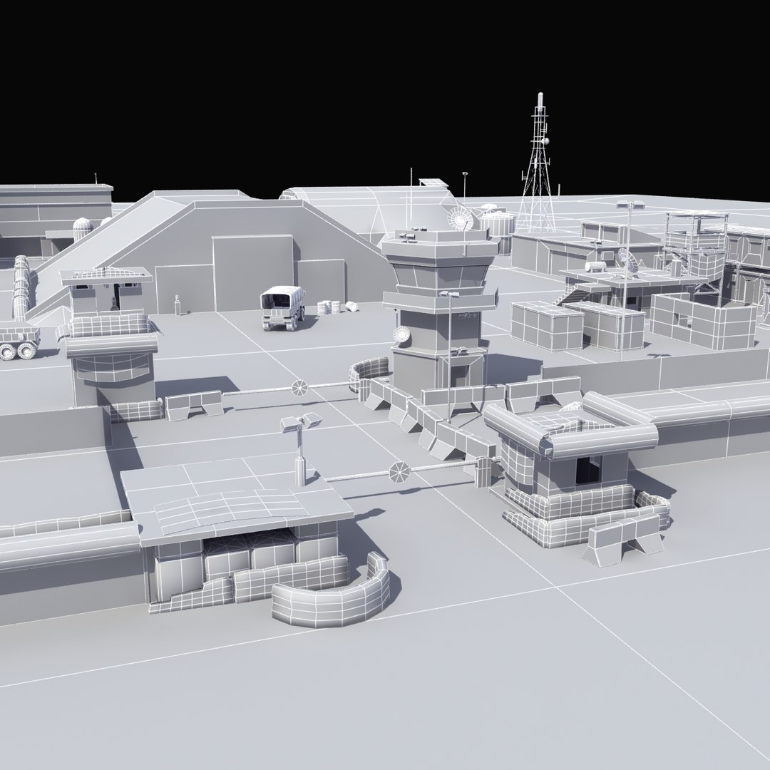 3ds Max Weapons Wmd Storage Site