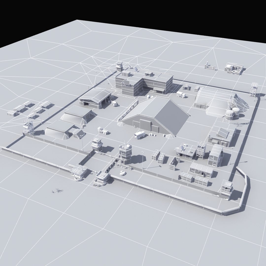 3ds Max Weapons Wmd Storage Site