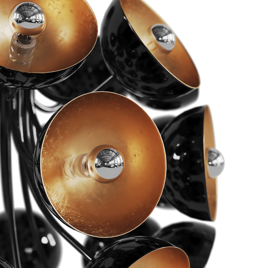 Evi Style Symphony LA75 Pendant Light 8 Materials 3D - TurboSquid 1913665