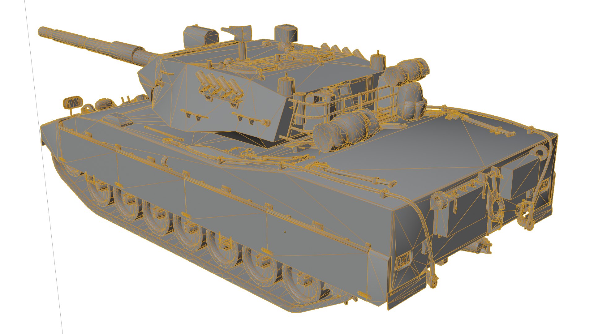 Tank 3D Model - TurboSquid 1852714