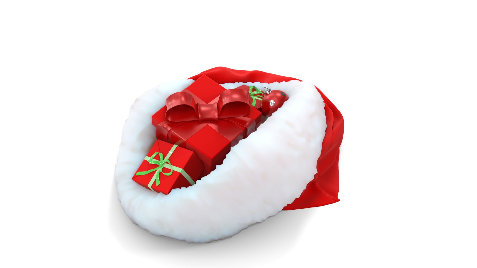 Christmas Bags 3D Model - TurboSquid 2159496
