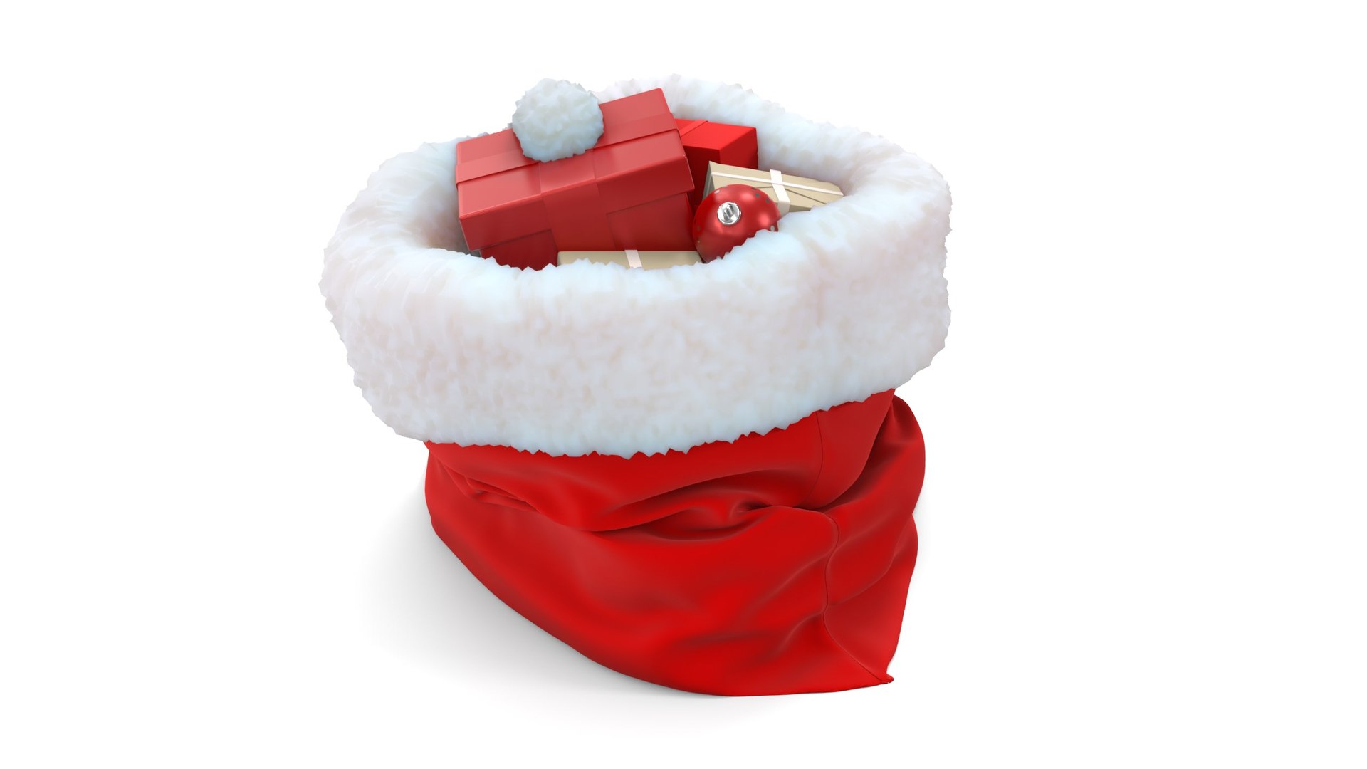 Christmas Bags 3D Model - TurboSquid 2159496