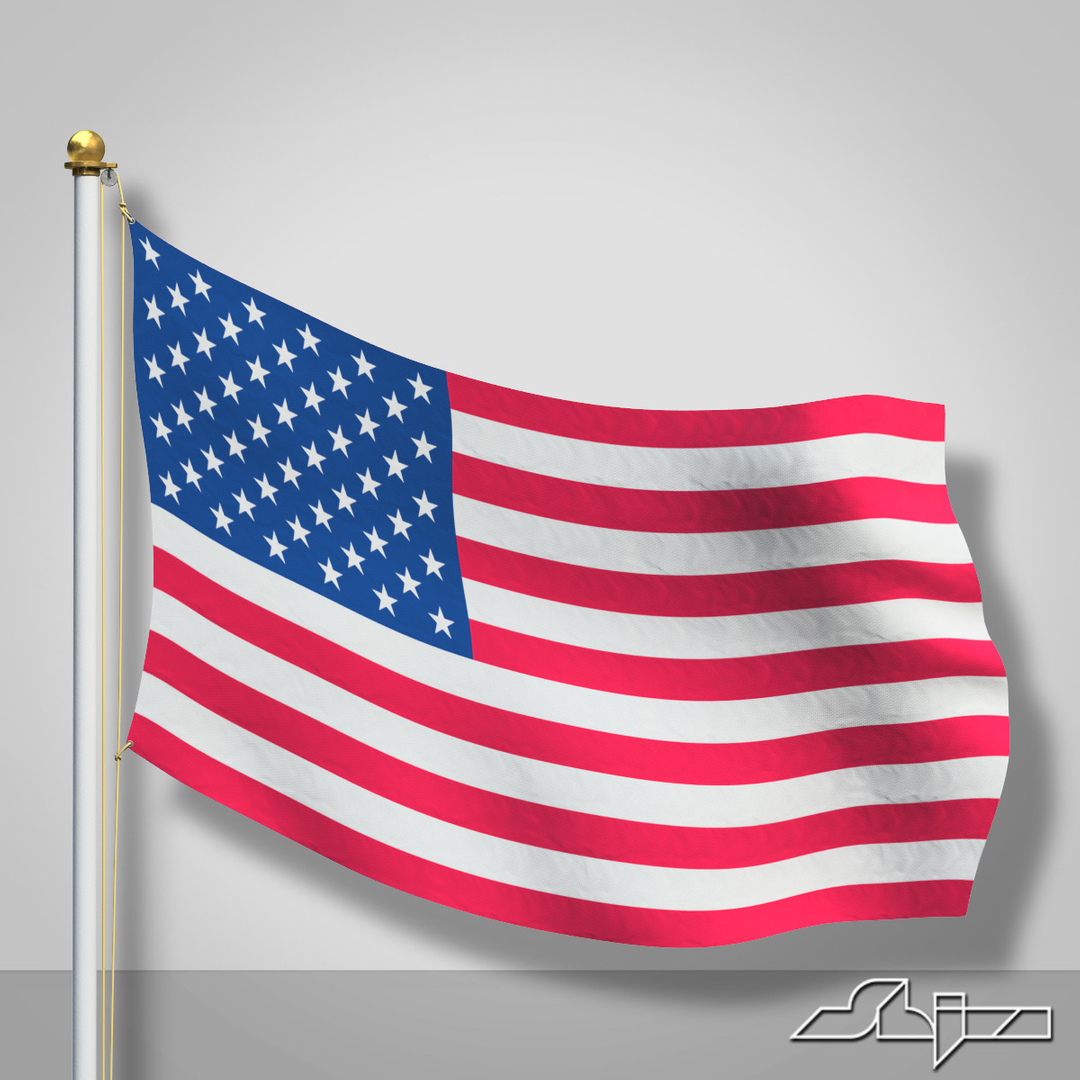 max usa flag animation looped