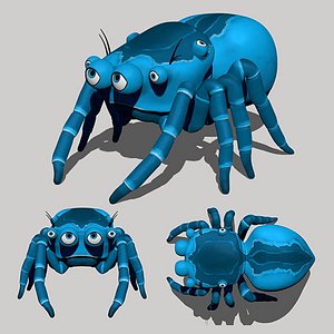 3D Cartoon Spider Models - Browse & Download Formats - TurboSquid