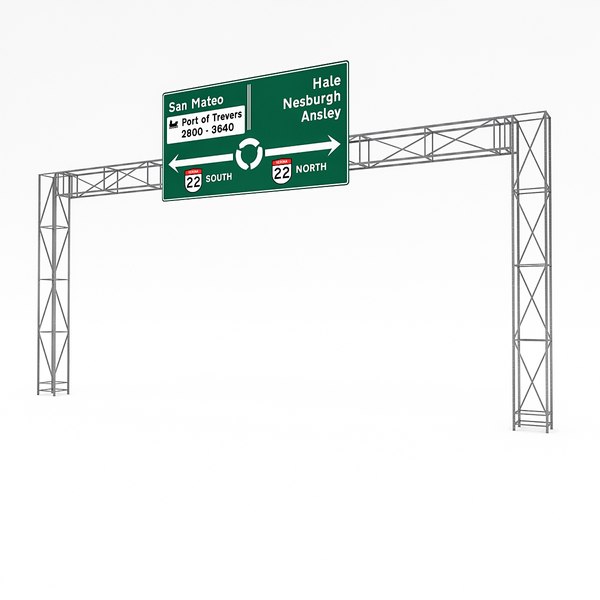 3D traffic sign - TurboSquid 1540899