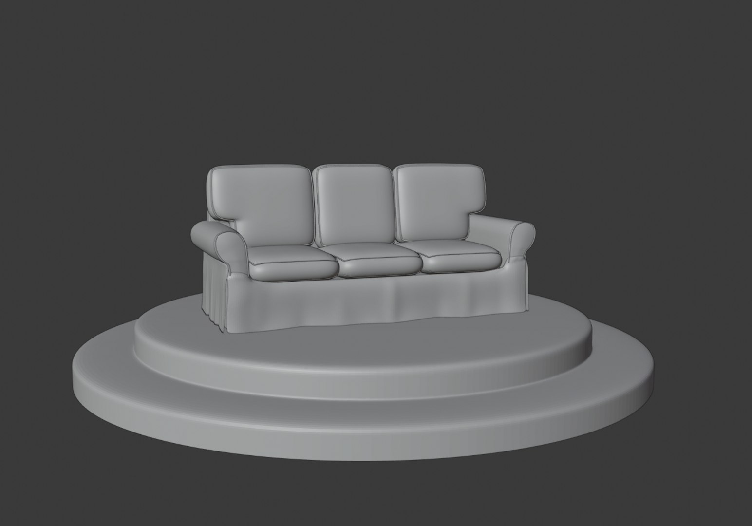 3D Sofa Blender Model - TurboSquid 1412650
