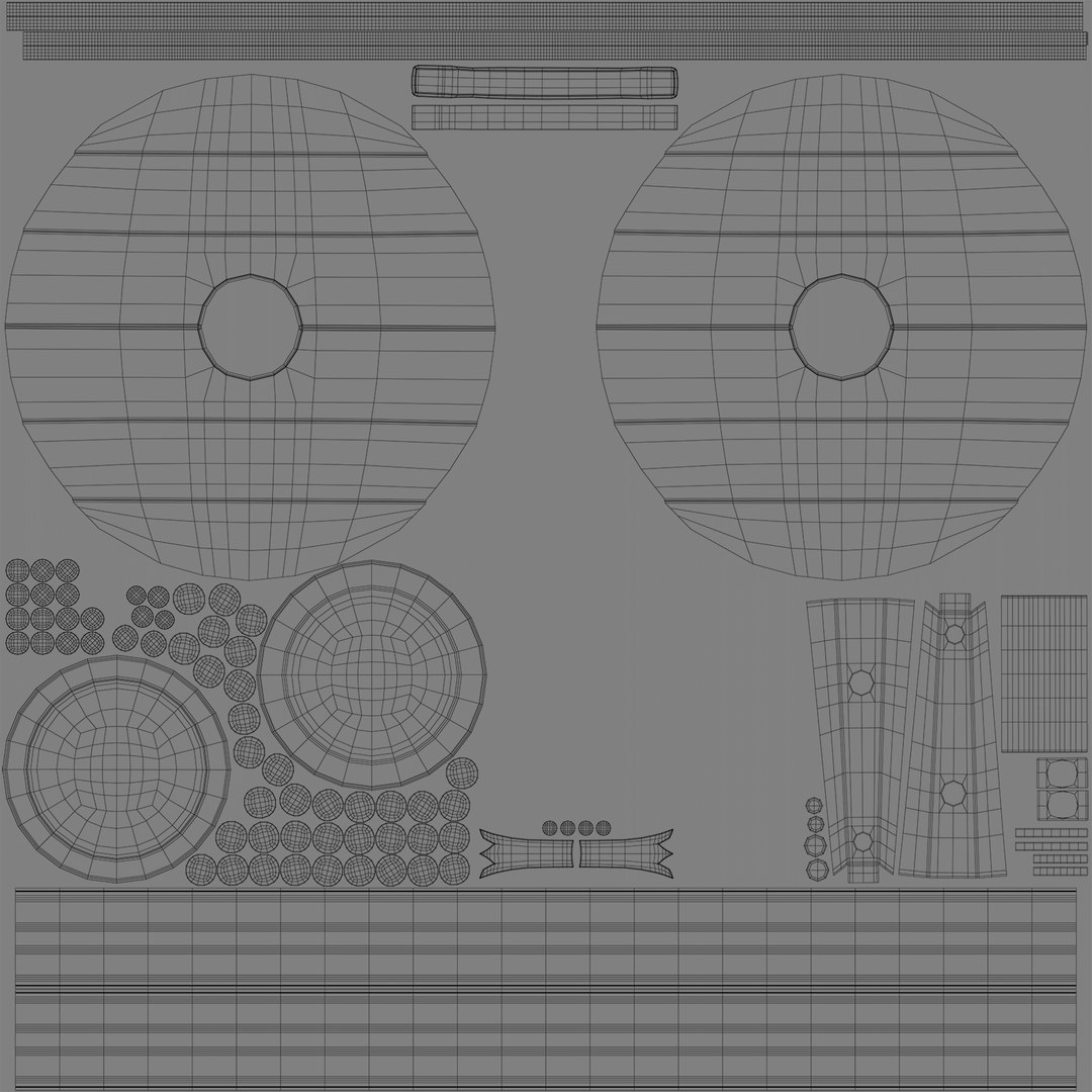 3D Model Viking Shield V2 Design 2 - TurboSquid 2285281