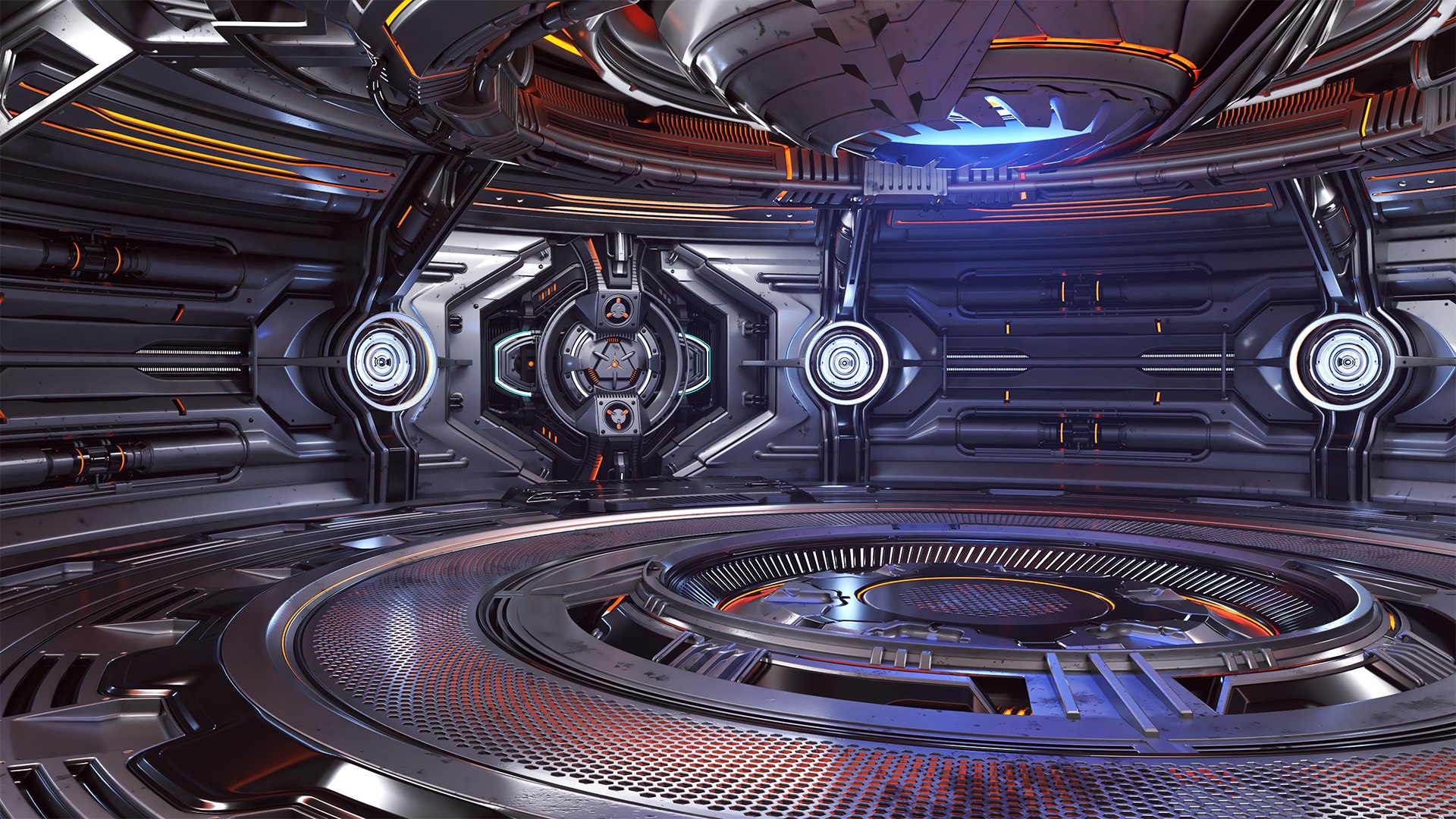 3D Sci-Fi Futuristic Render Scene Model - TurboSquid 2076542