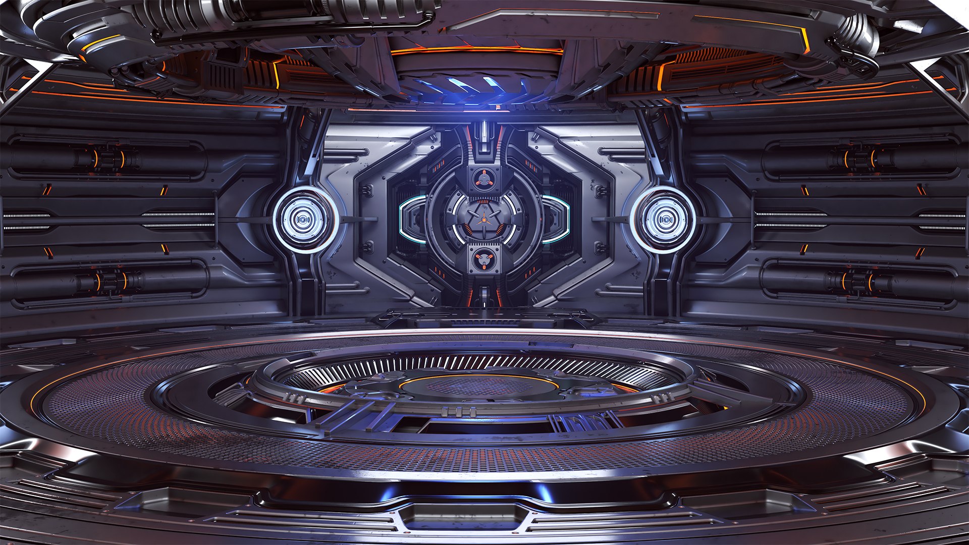 3D Sci-Fi Futuristic Render Scene Model - TurboSquid 2076542