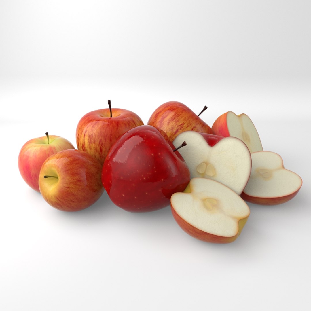 Apple food 3D model - TurboSquid 1612359