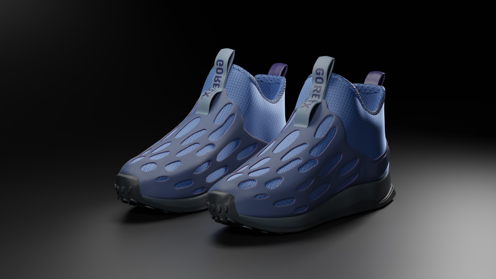 Shoes - Merrell - Hydro Runner Mid GORE-TEX 3D Model - TurboSquid 2145843