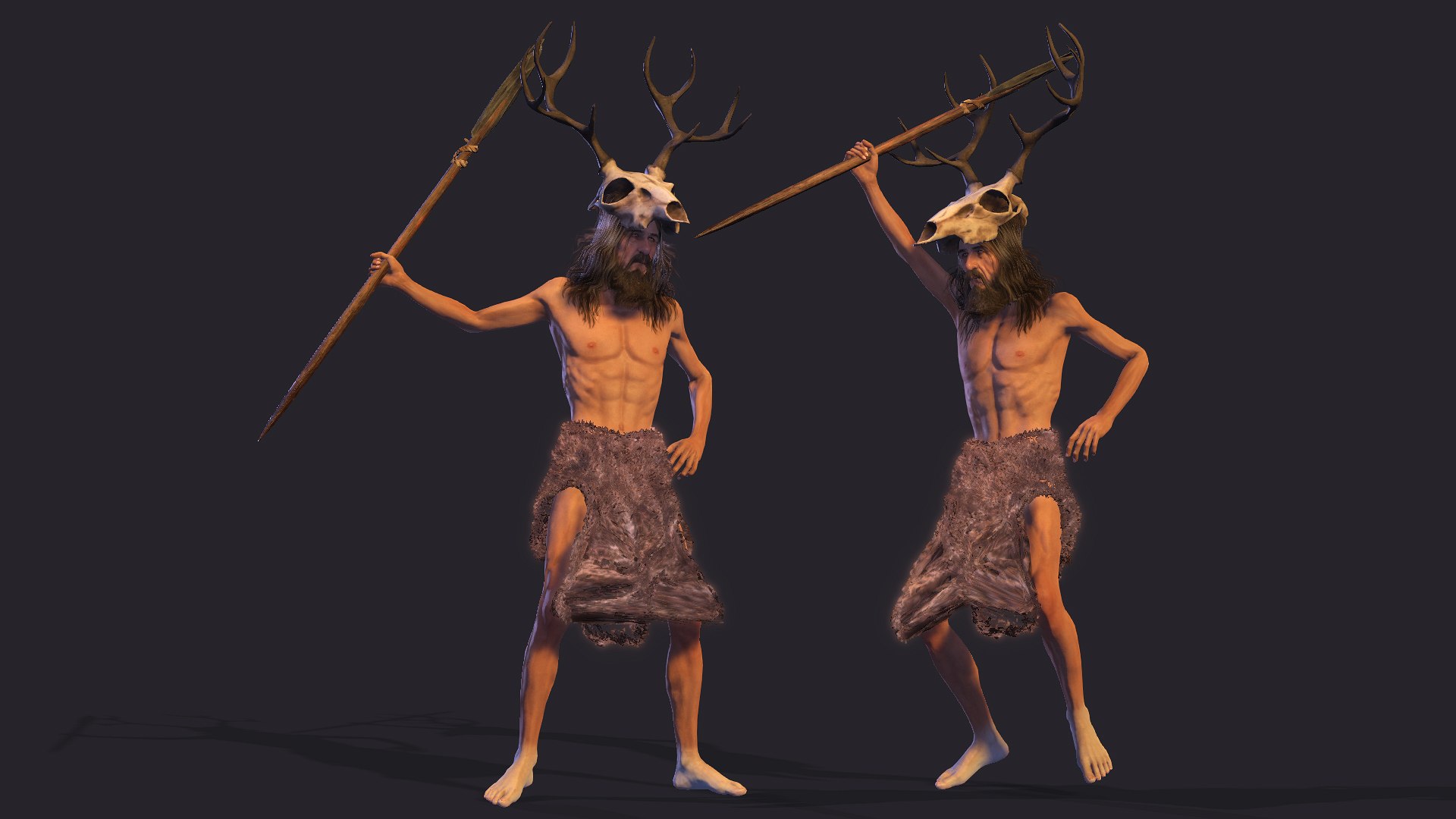 Cave Man 3D - TurboSquid 1895085