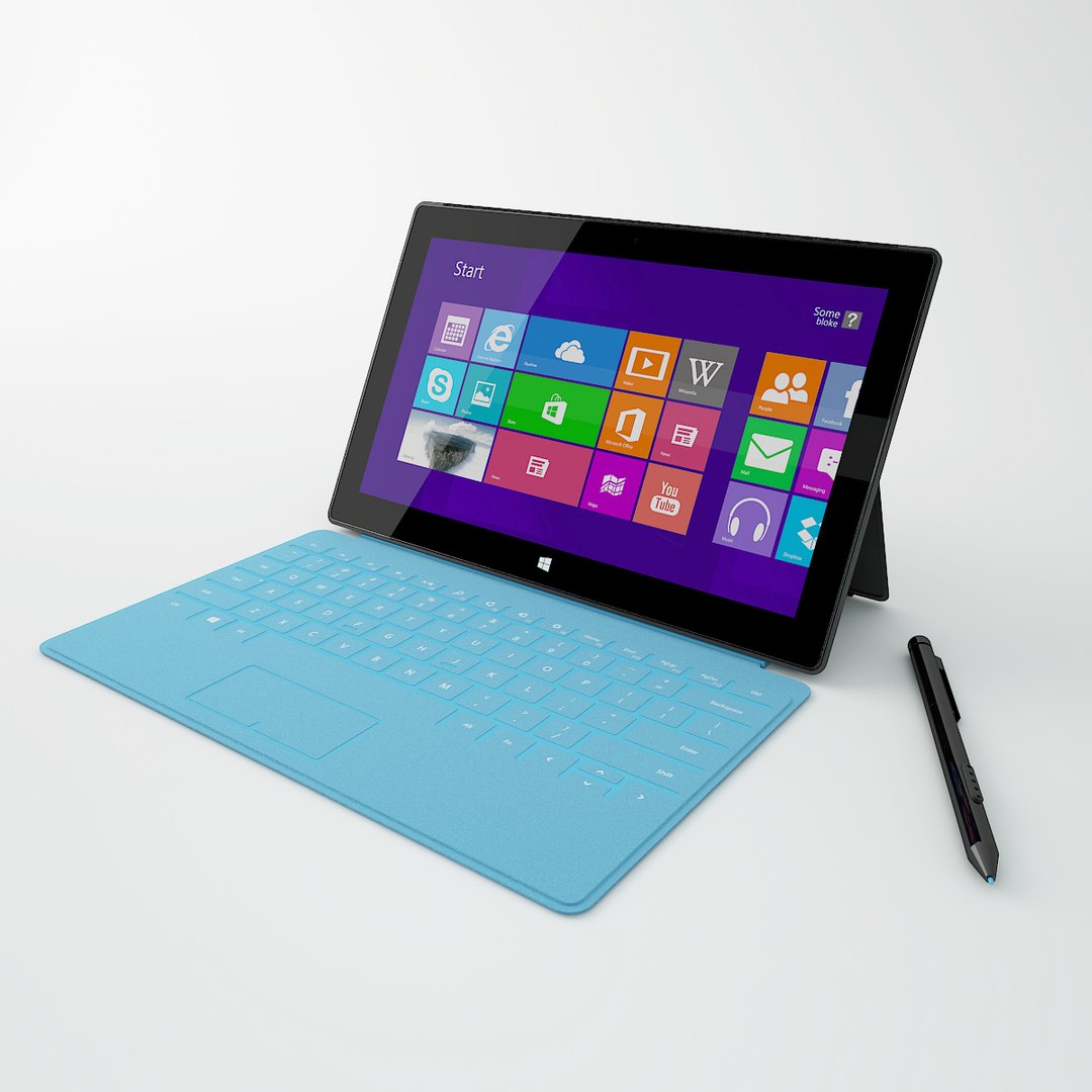 3ds max microsoft surface 2 pro