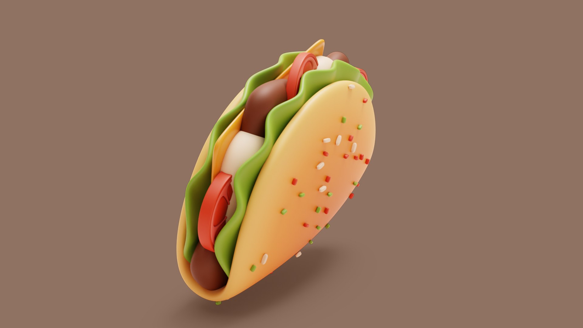 Taco Stylized Model - TurboSquid 2338896