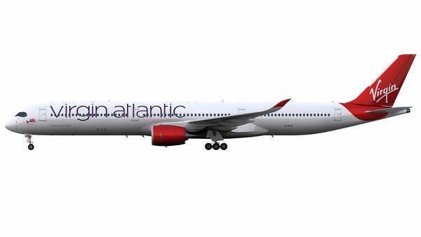 3D A350-1000 - Virgin Atlantic model - TurboSquid 1797622