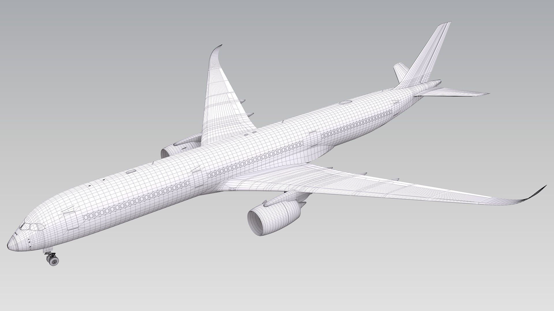 3D A350-1000 - Virgin Atlantic model - TurboSquid 1797622