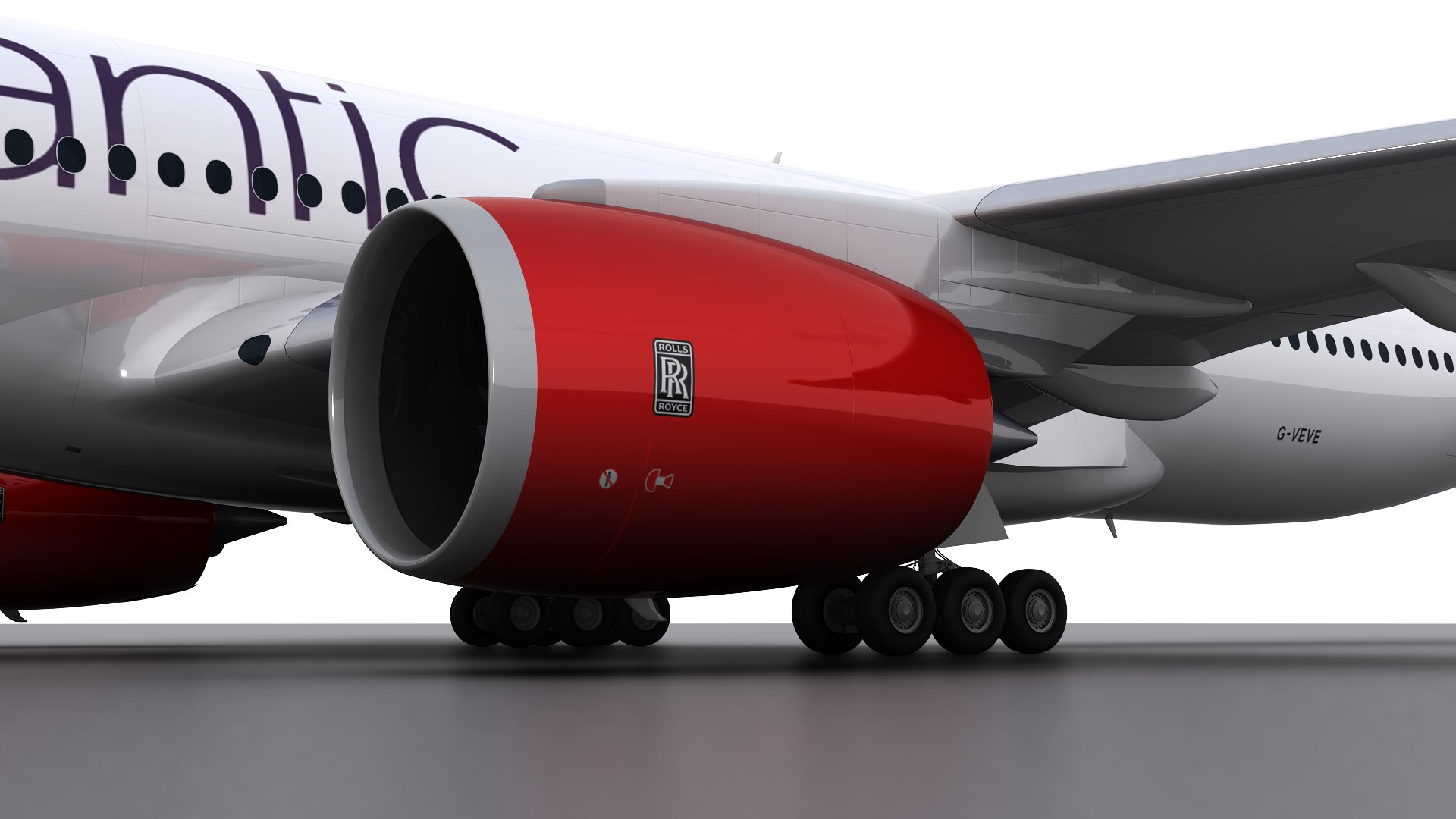 3D A350-1000 - Virgin Atlantic model - TurboSquid 1797622