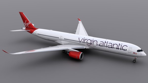 3D A350-1000 - Virgin Atlantic model - TurboSquid 1797622