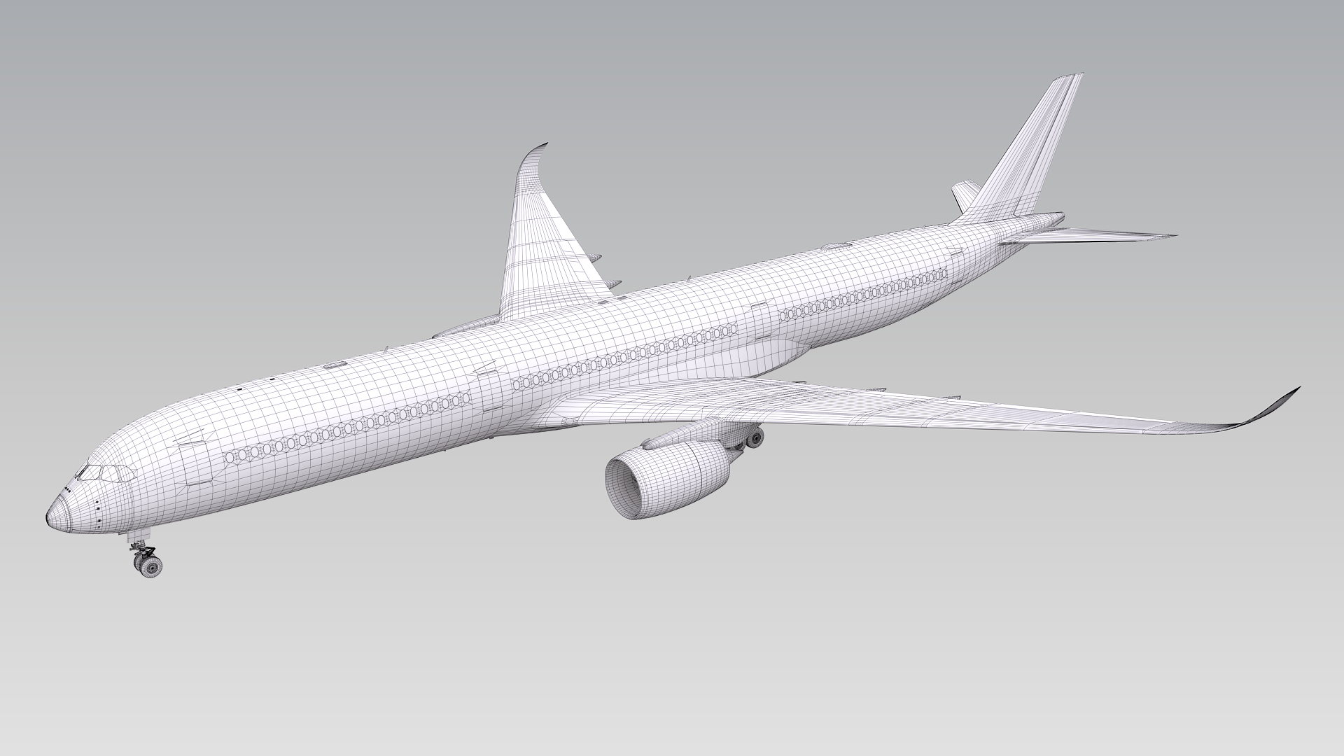 3D A350-1000 - Virgin Atlantic model - TurboSquid 1797622