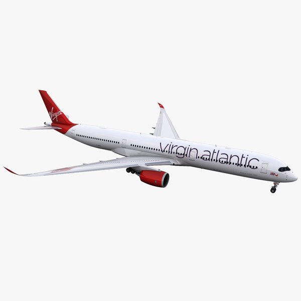 3D A350-1000 - Virgin Atlantic model - TurboSquid 1797622