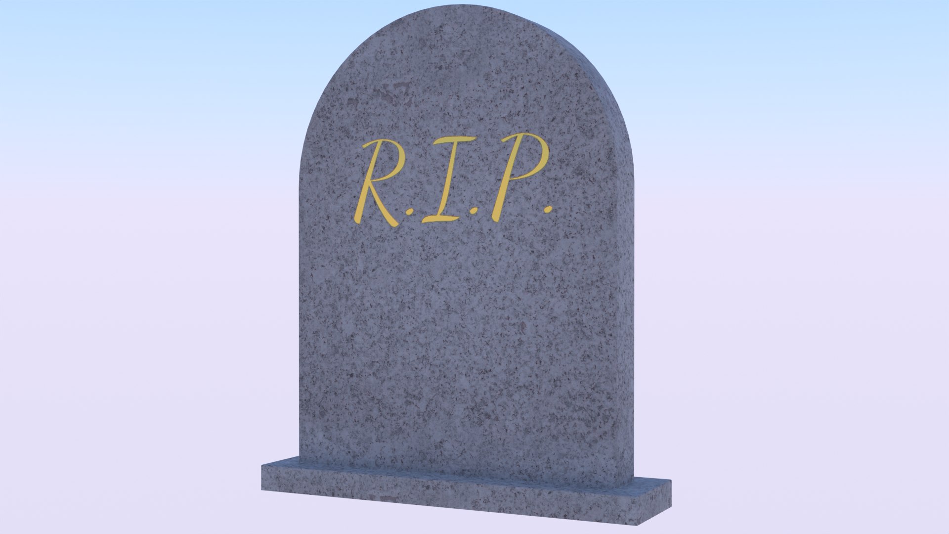 3D Tombstone PBR - TurboSquid 2197215
