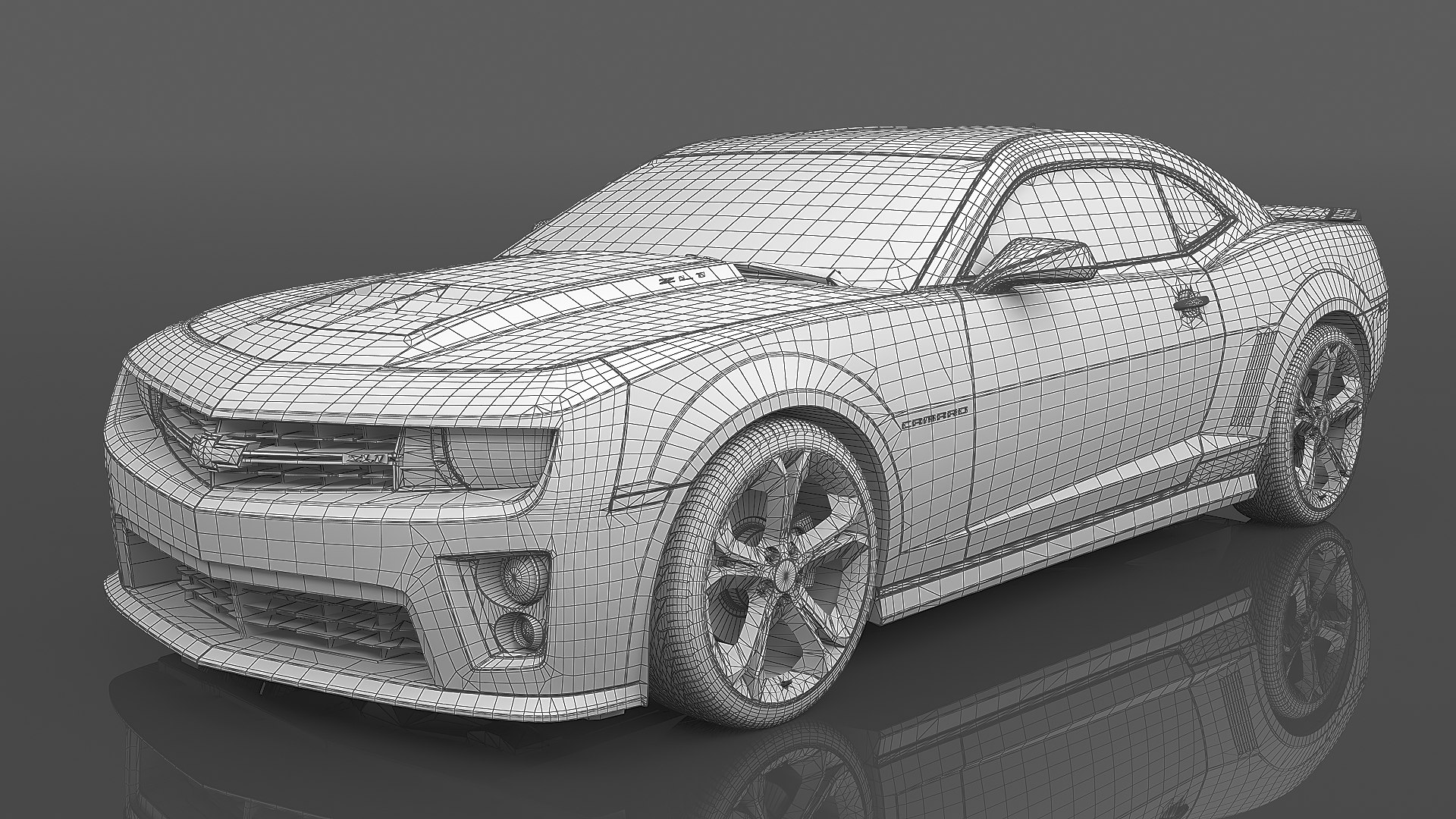 3D 2012 Chevrolet Camaro ZL1 - TurboSquid 2147469