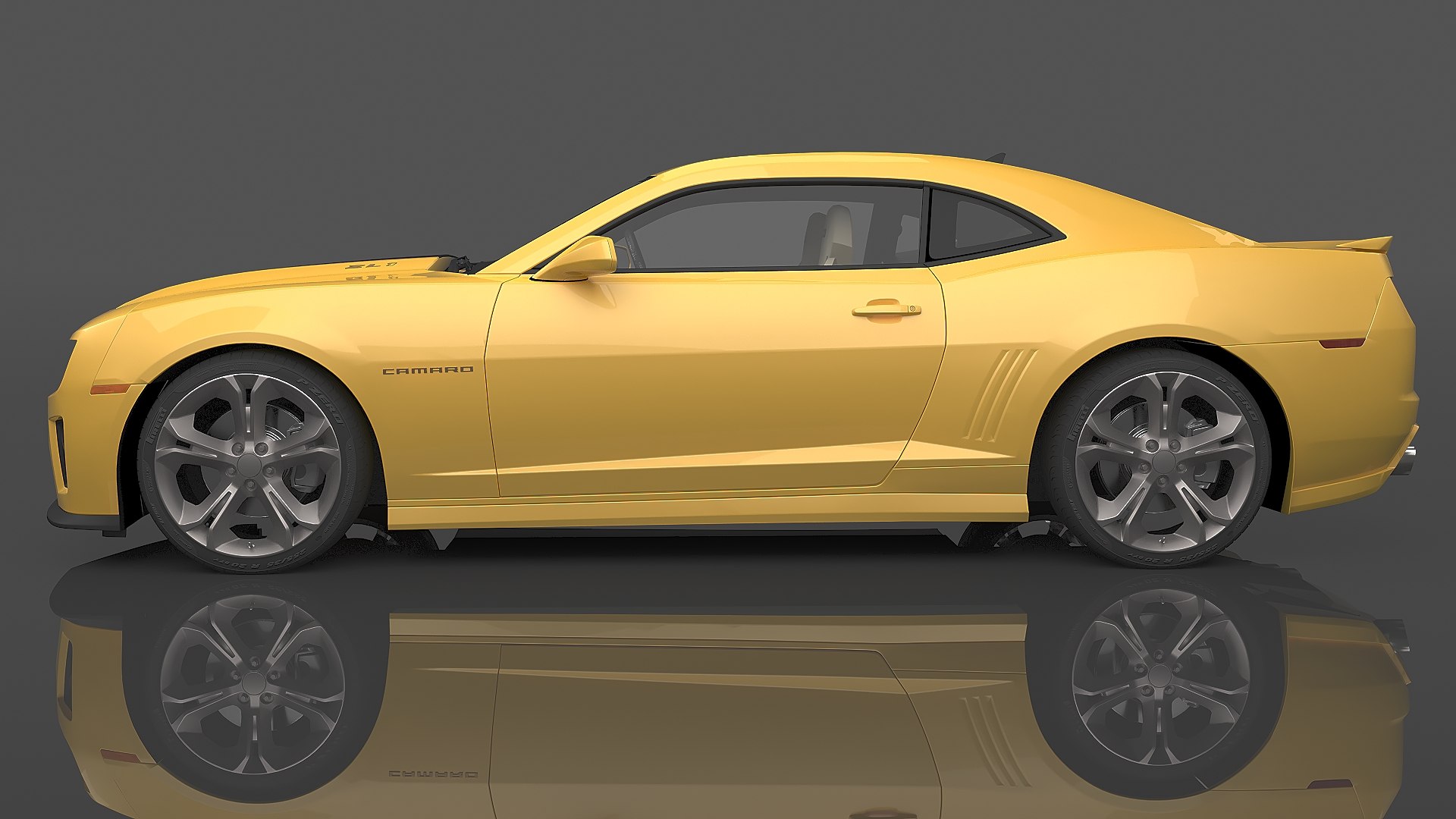 3D 2012 Chevrolet Camaro ZL1 - TurboSquid 2147469