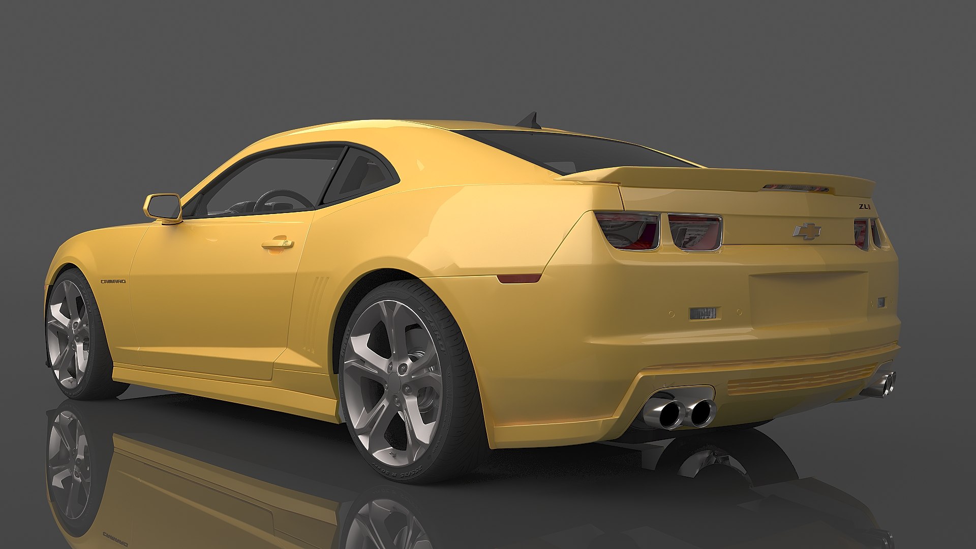 3D 2012 Chevrolet Camaro ZL1 - TurboSquid 2147469