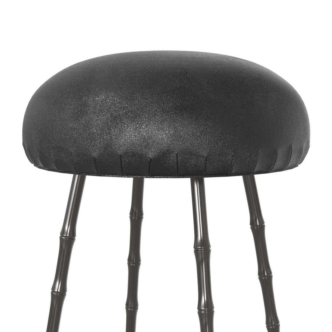 3D Rose Uniacke Upholstered Bar Stool - TurboSquid 1666054