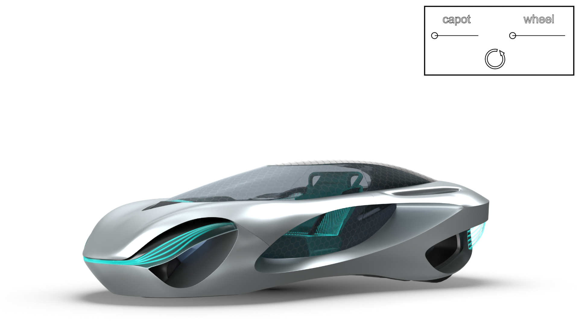 3D Futuristic Hover Car Taihoo Rigged Model - TurboSquid 2212755