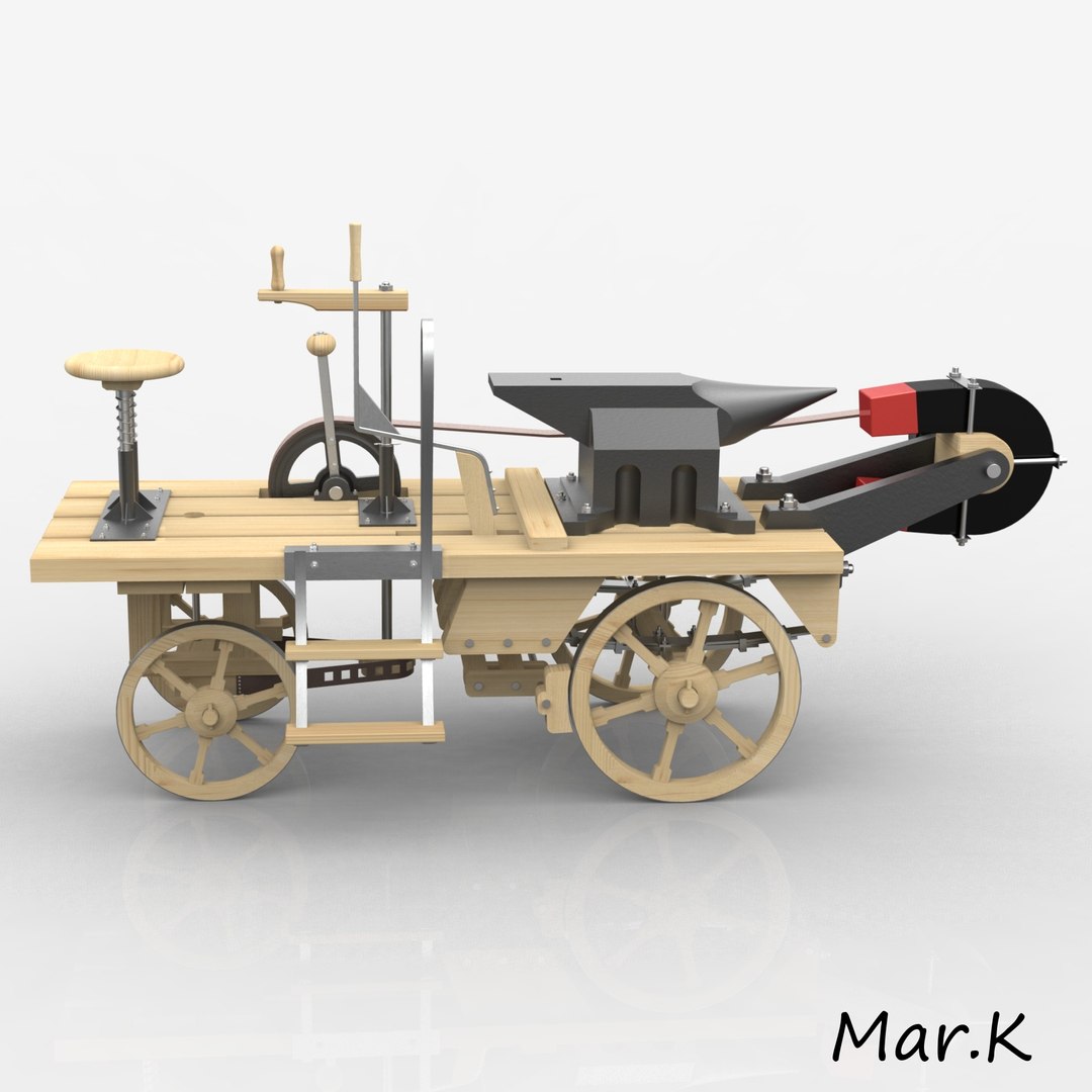 Crazy Magnet Car C4d