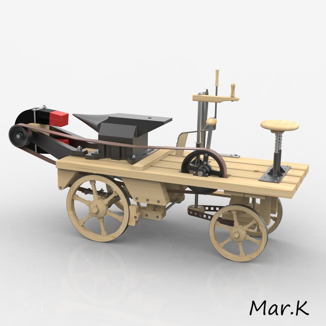 Crazy Magnet Car C4d