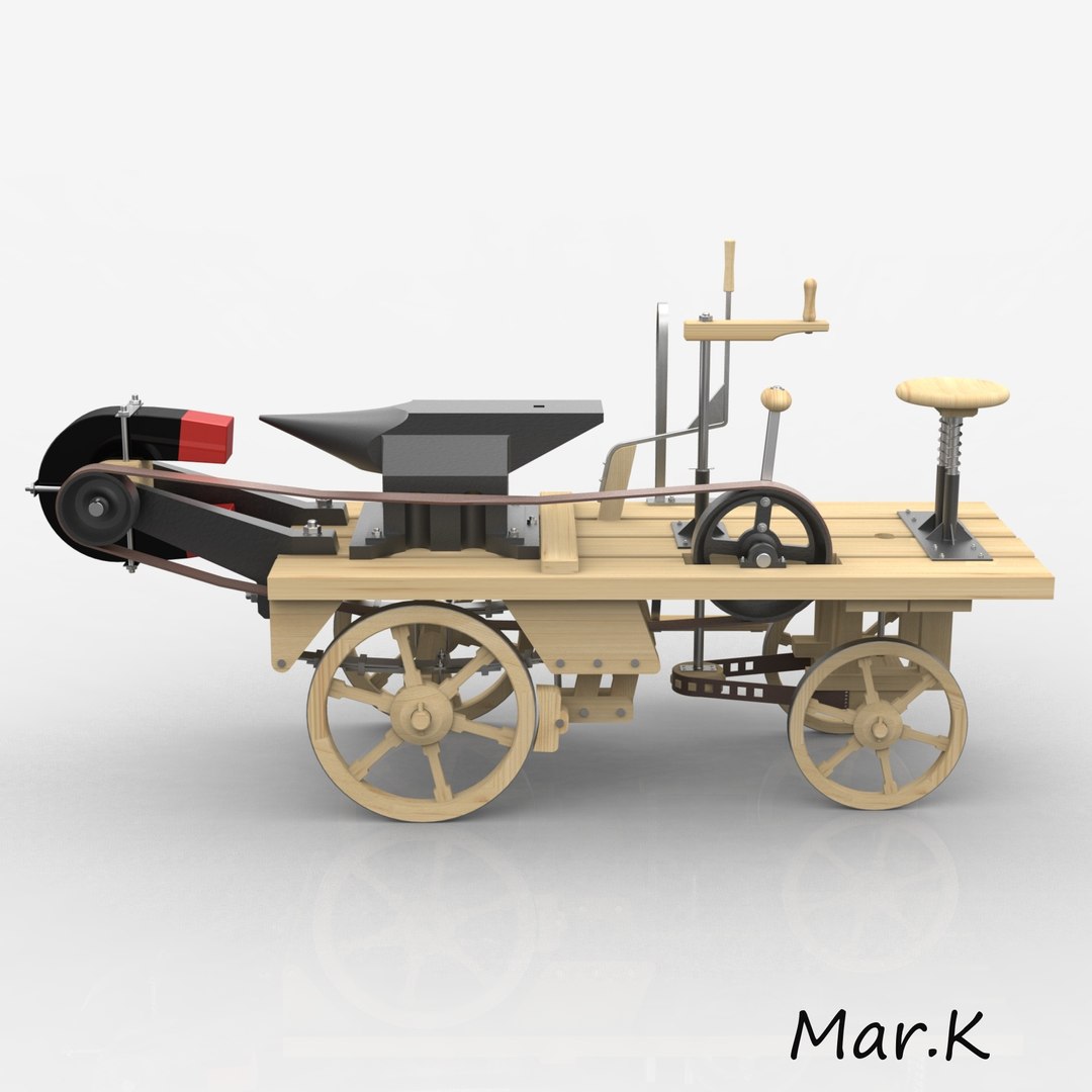 Crazy Magnet Car C4d