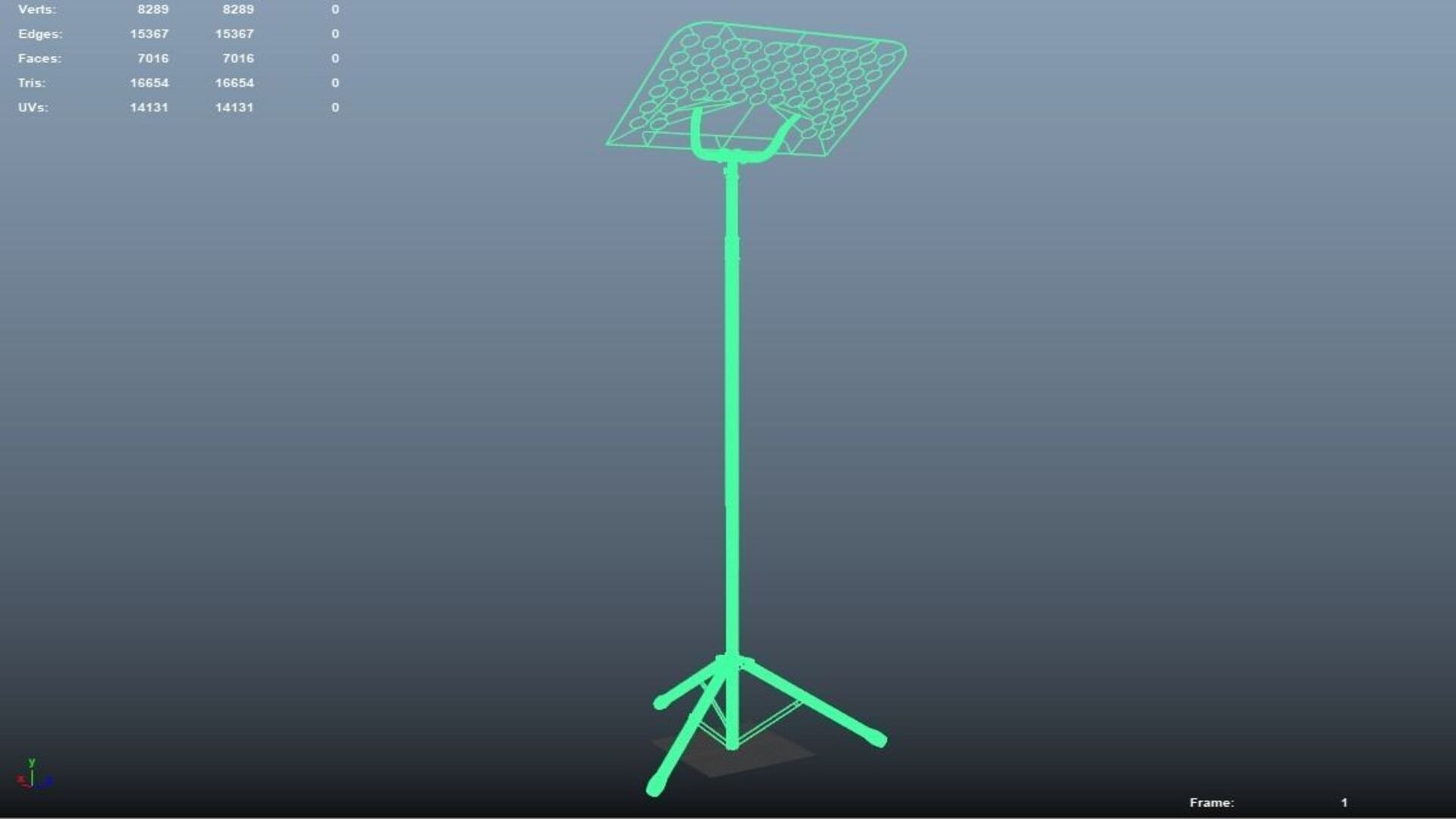 3D model Music Stand - TurboSquid 1743058