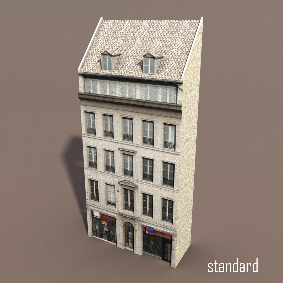 3ds building exterior