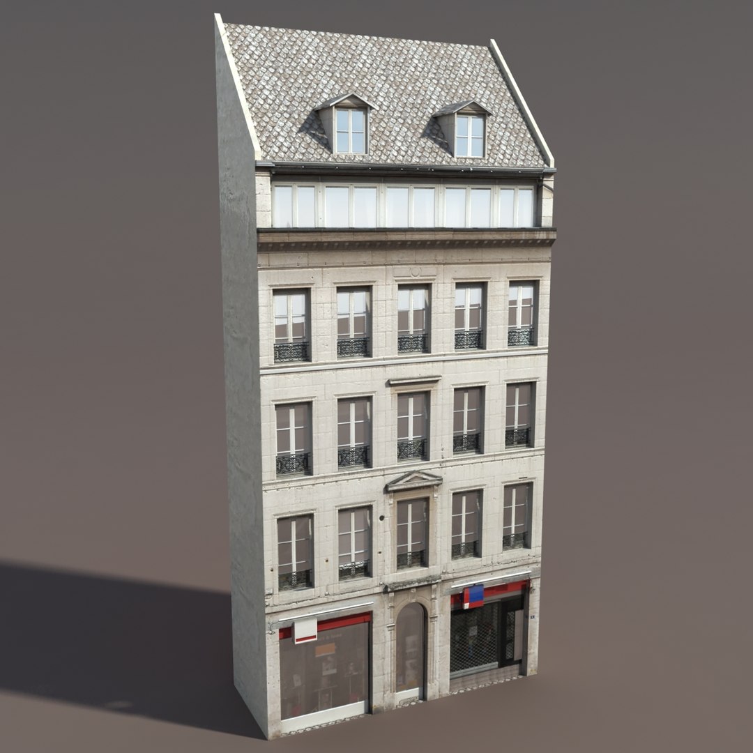 3ds building exterior