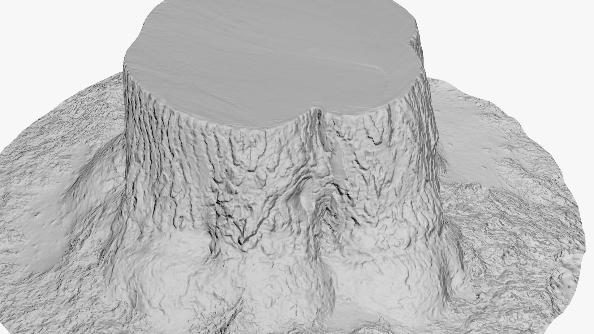 Free Tree Stump 3D Model - TurboSquid 1415451